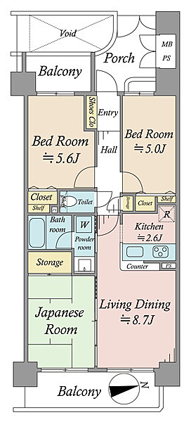 ライオンズマンション川口ブリーズコート（2階・3LDK）｜埼玉県川口市金山町｜マンションリノベーションのリノベる